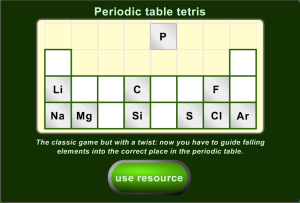 Periodic Table Tetris – Science for All
